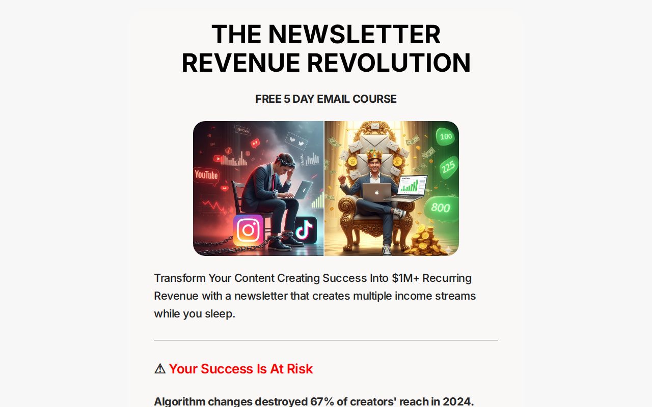 The Newsletter Revenue Revolution